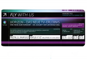 UPC Cablecom présentera Horizon le 11 janvier à Zurich