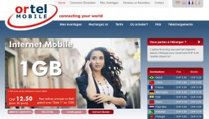Prépayé: Ortel Mobile lance le Go à 12,50 francs