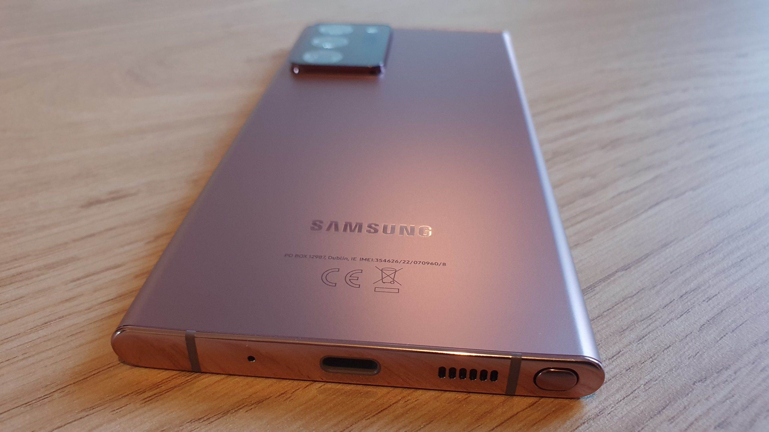 Samsung Note 20 Ultra 5G: premières impressions, début du test!