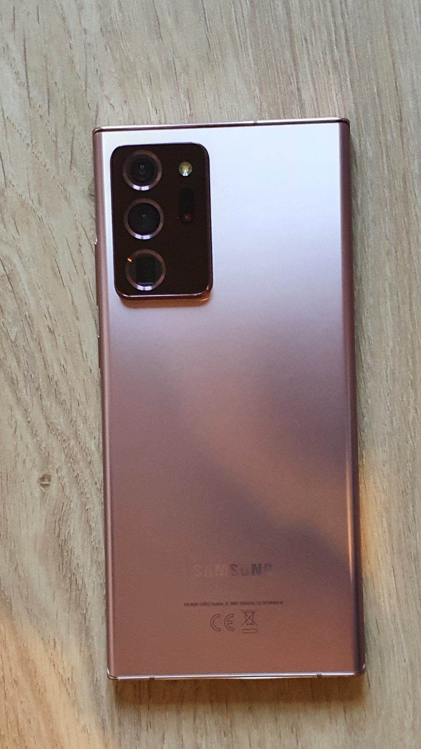 Samsung Note 20 Ultra 5G: premières impressions, début du test!