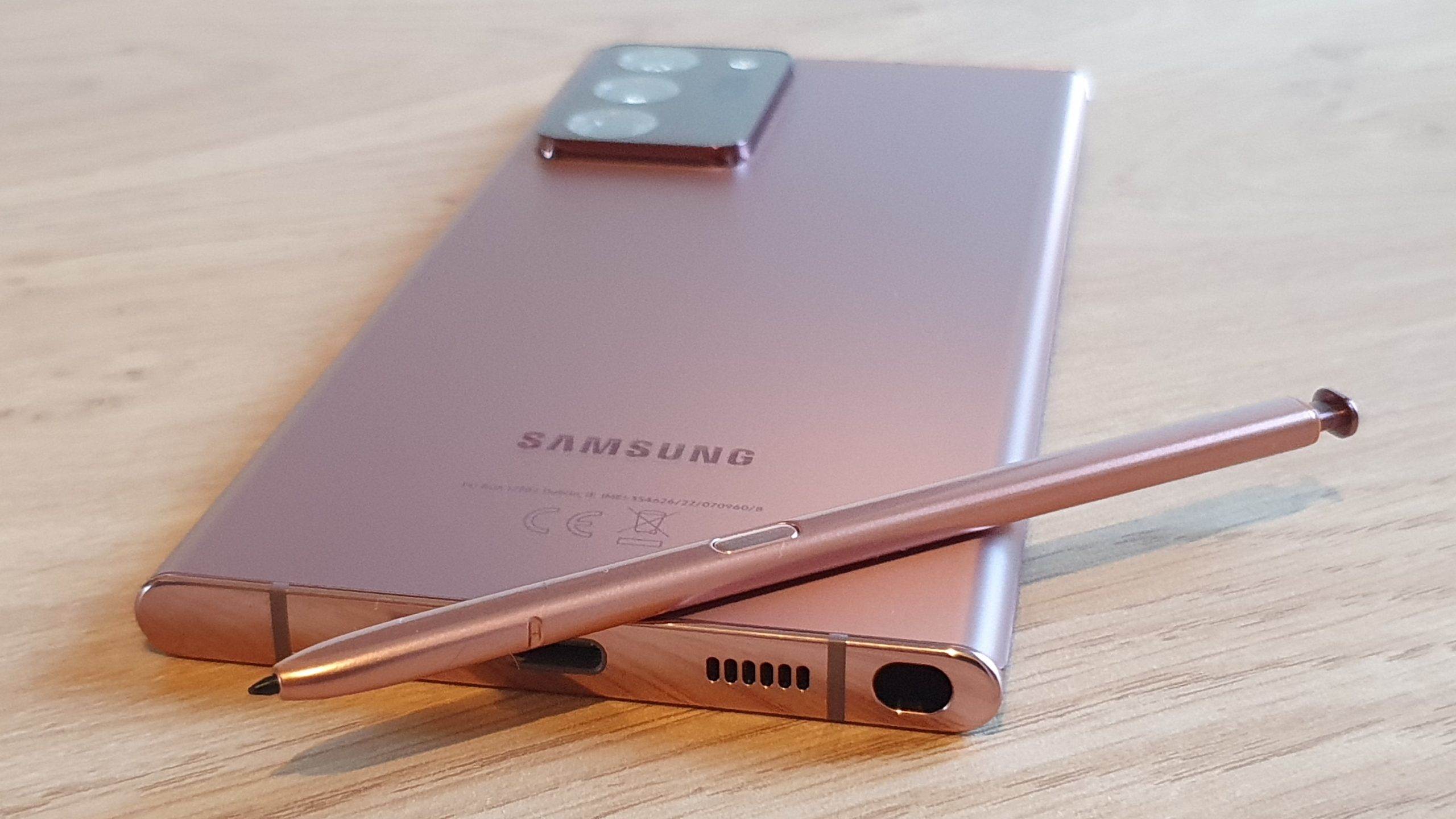 Samsung Note 20 Ultra 5G: premières impressions, début du test!