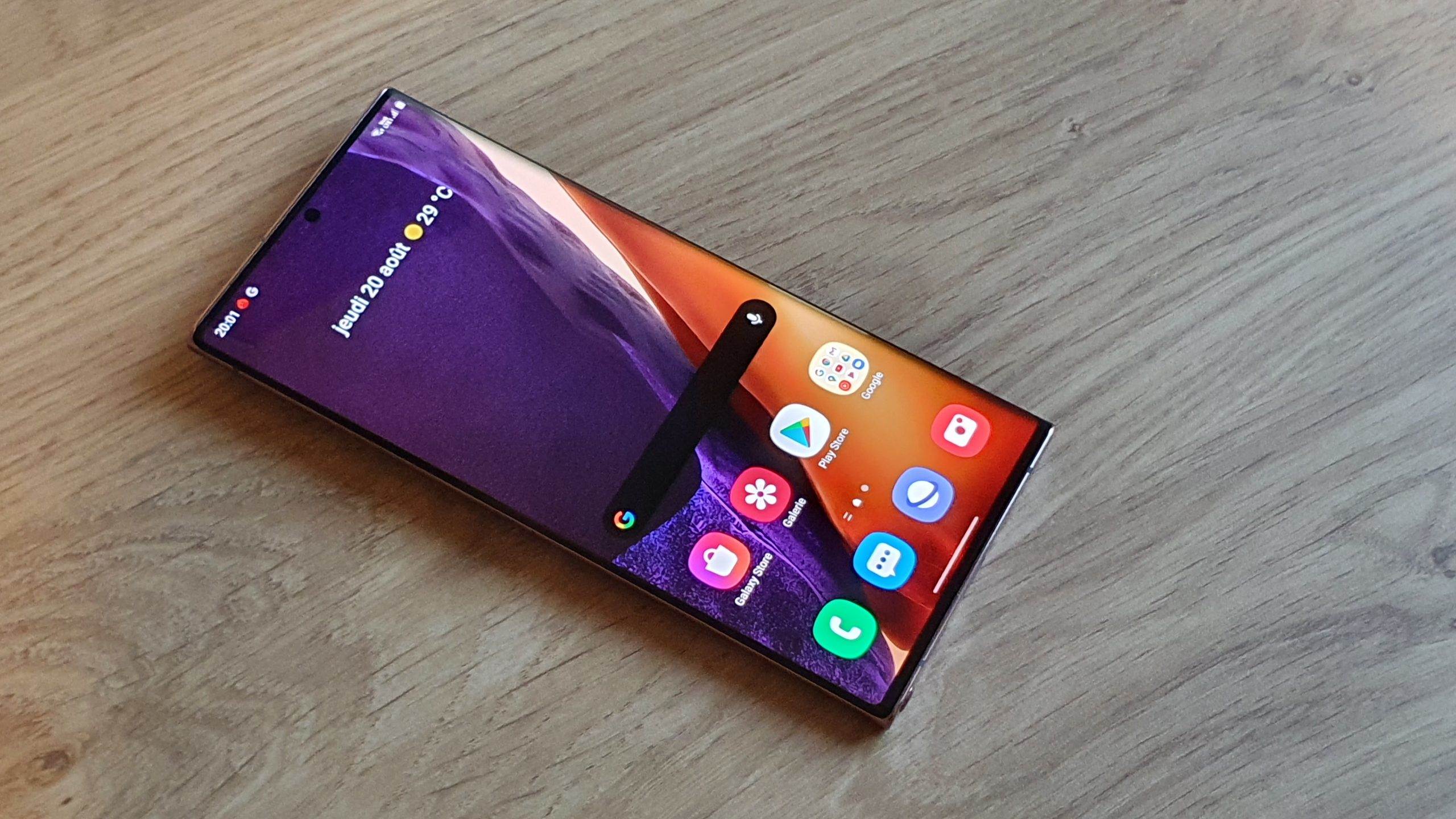 Samsung Note 20 Ultra 5G: premières impressions, début du test!
