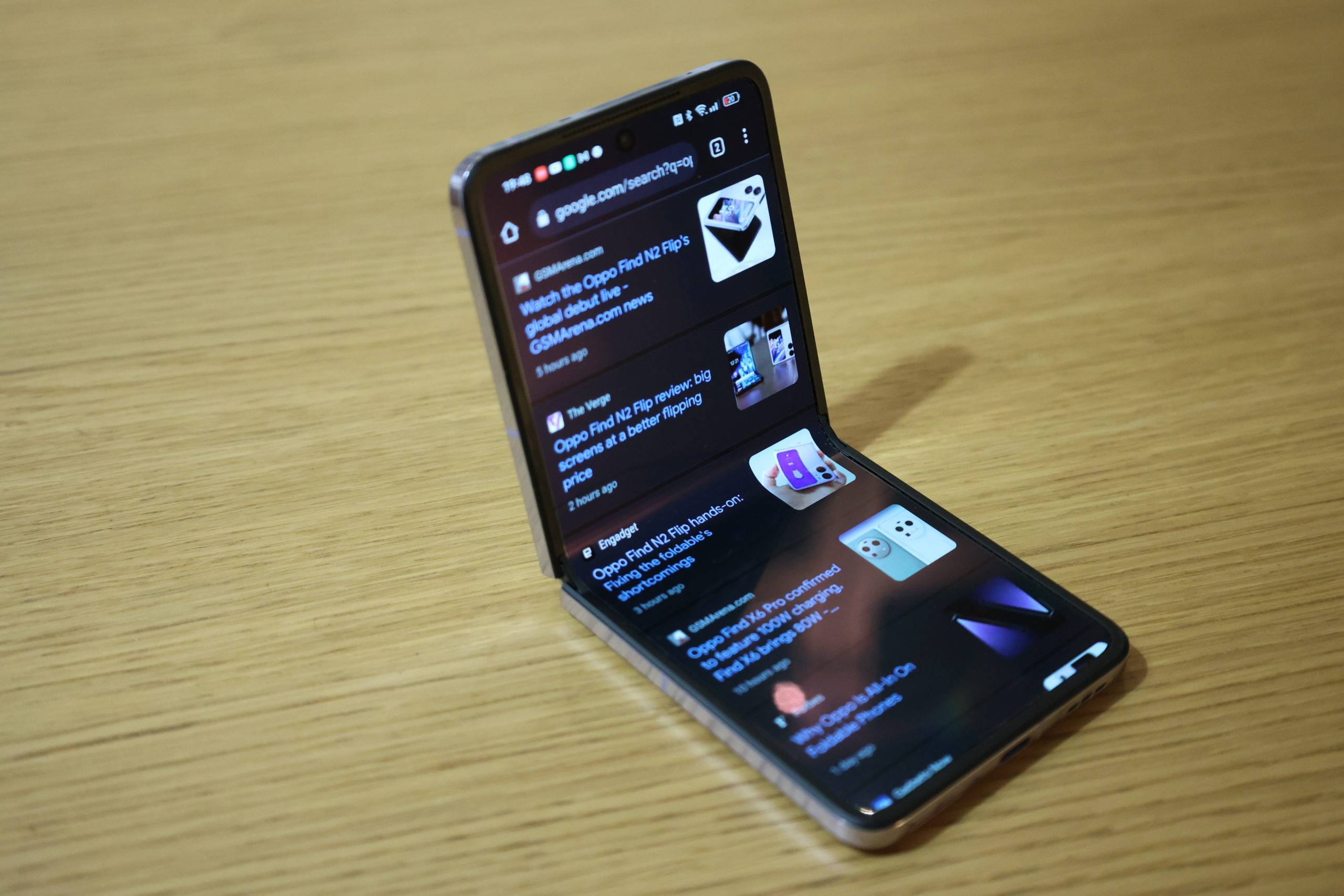 Oppo maitre du pliable avec son Find N2 Flip: début du test!