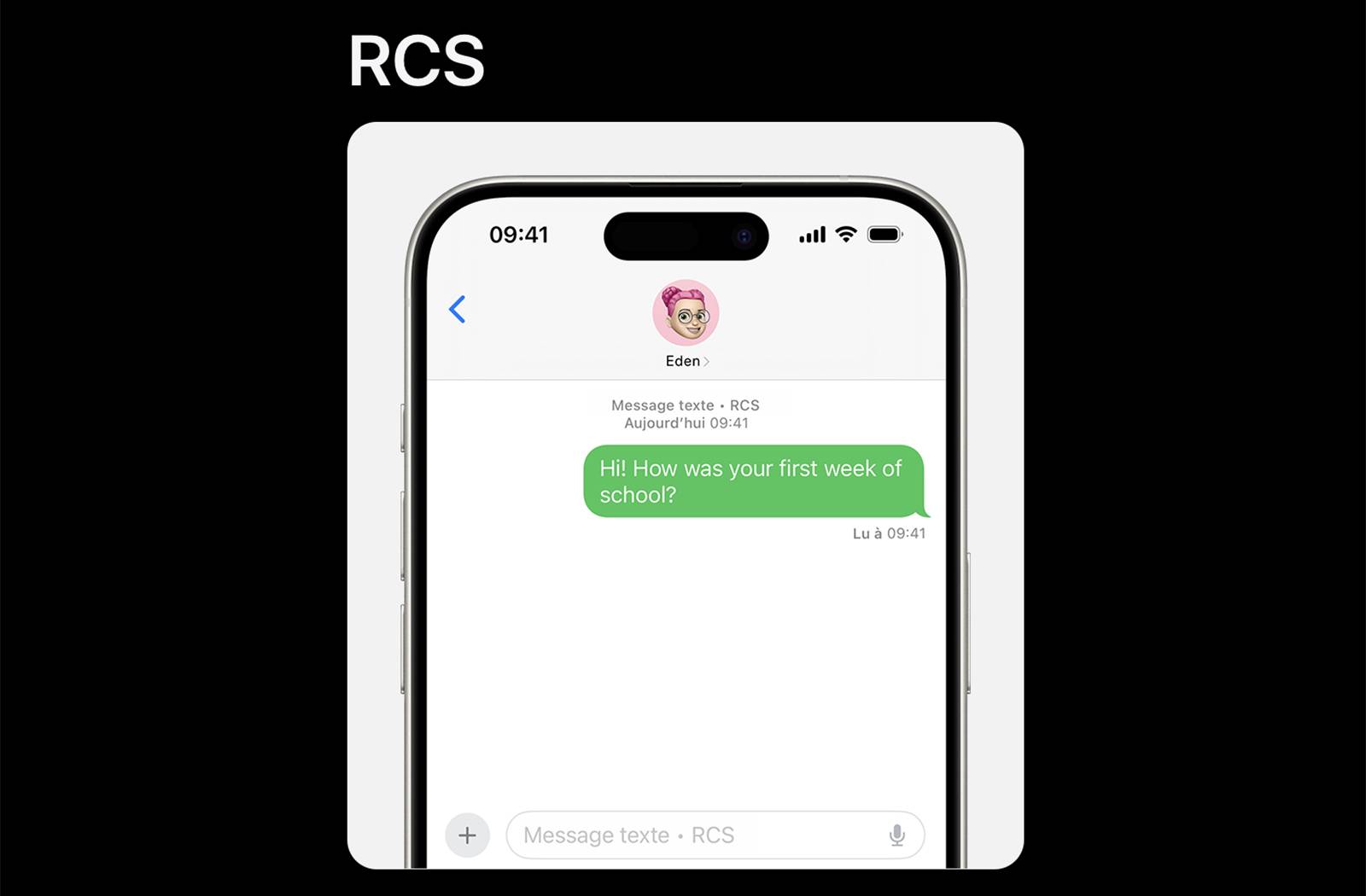 Messagerie: le RCS va débarquer sur l’iPhone avec iOS 18